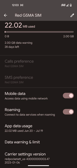 Now Including: Red Pocket Mobile International Roaming